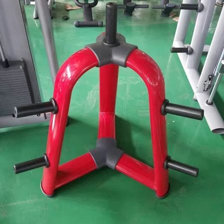 Ntaifitness Weight Tree OCCUPIED-9014 – Olympic Plate Storage Rack