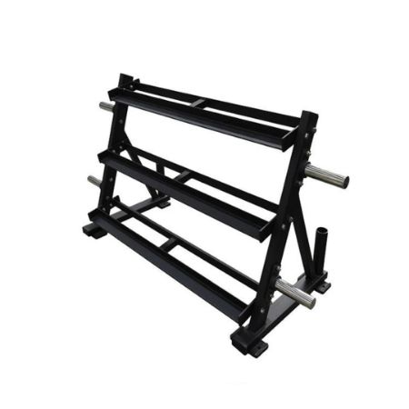 Combo Weights Storage Rack NT-1310 – 3-Tier Multi-Level Gym Organizer